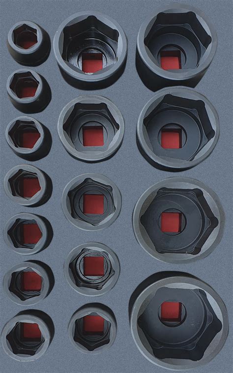 Snap On Africa Online Store 516imm 937d 1 Drive 6pt Shallow Impact Socket Set 27 80mm 16pc