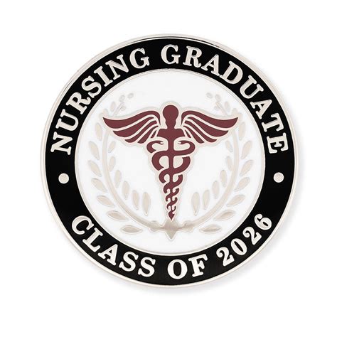 Pinmarts 2026 Nursing Graduate Pin Cloisonné Rn Lpn Bsn Badge Nurse