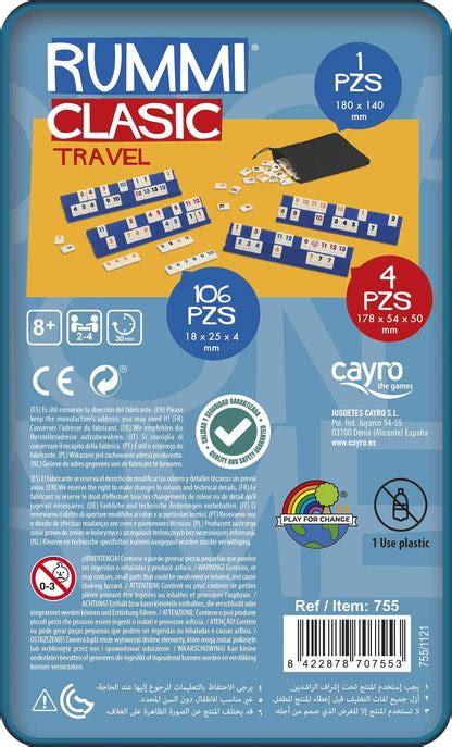 Rummi Clásico Travel Mundo Chiquitines