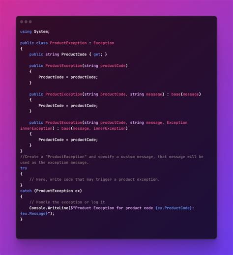 How To Create A Custom Exception Innet Makini Bryan 🇰🇪 Posted On The Topic Linkedin