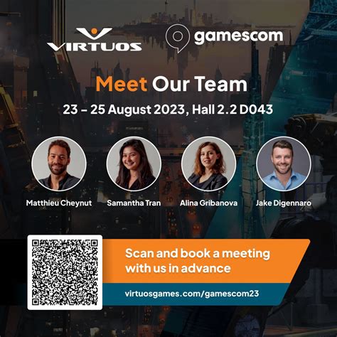 virtuos on linkedin partnership gamescom gamedev