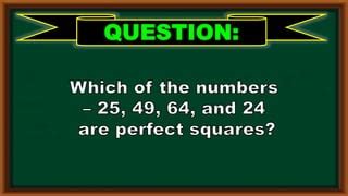 Plotting Square Roots On A Number Line PPTX
