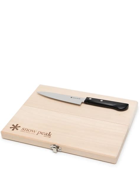 Snow Peak Set De Dos Tablas Para Cortar De Madera Mediana Farfetch