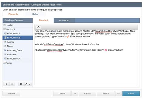Request To Showhide Sections Of Submission Form Using A Button User