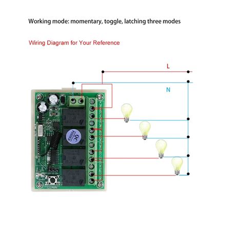 wireless relay controller circuit diagram wiring flash