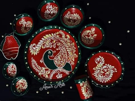 Mayur Kolka Design Matir Thala Set At ₹ 700set 24 Parganas Id