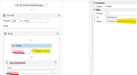 Save Mail Attachments In Different Folder Help Uipath Community Forum
