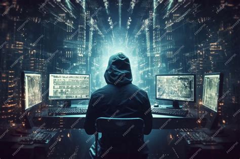Premium Ai Image Cyber Espionage Protection Of Personal Data Hacking Cybersecurity Hacker