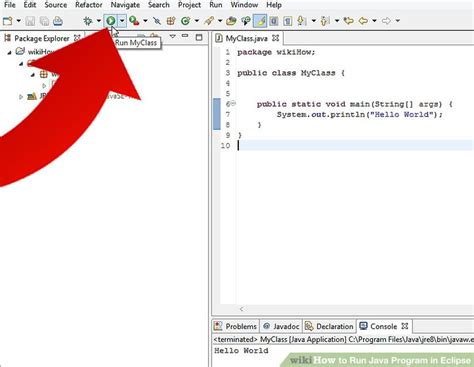 How To Run Java Program In Eclipse 6 Steps With Pictures