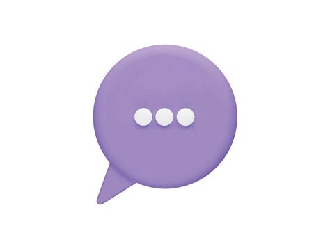 Chat With Three Dots Speech Bubbles Composition 3d Icon 16626294 Vector Art At Vecteezy