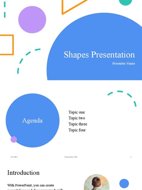 shapes presentation pdf microsoft power point software