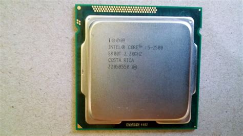 Intel Core I5 2500