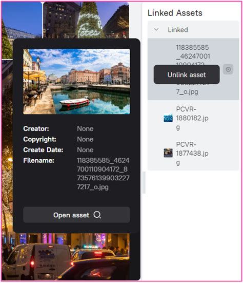 Linked Assets Help Center