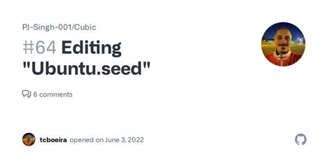 Editing Ed · Issue 64 · Pj Singh 001cubic · Github