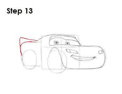 How To Draw Lightning McQueen