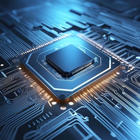 Premium Photo Ai Ai Chip Artificial Intelligence Chip Processor