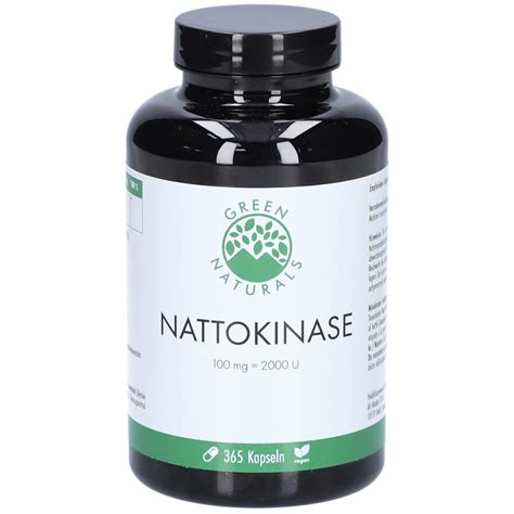 Green Naturals Nattokinase 100 Mg Vegan 365 St Shop Apotheke