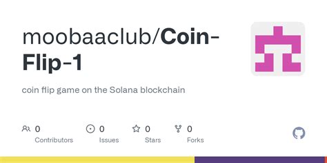 GitHub Moobaaclub Coin Flip Coin Flip Game On The Solana Blockchain