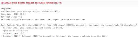 solved lass checkingaccount account