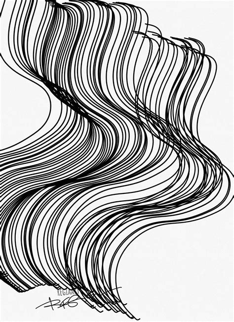 Abstract Art Using Lines
