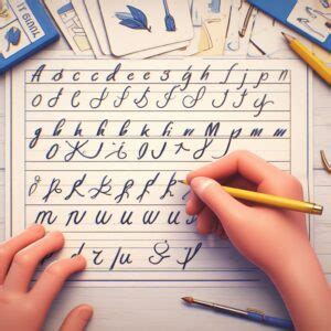 A Step By Step Guide On How To Write In Cursive