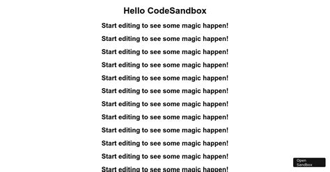 Wheel React Forked Codesandbox