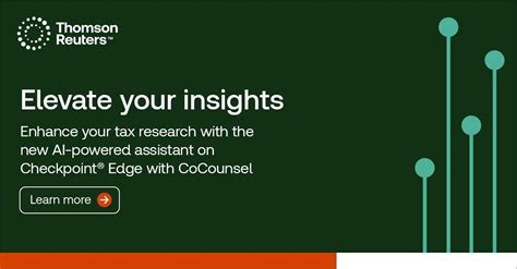 Checkpoint Edge With Cocounsel The Genai Assistant For Tax And Accounting Professionals