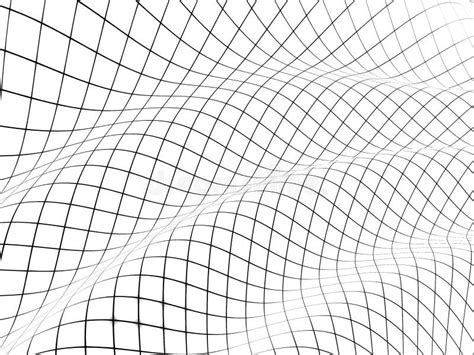 D Grid Covered Curved Surface Stock Illustration Illustration Of Curve Science