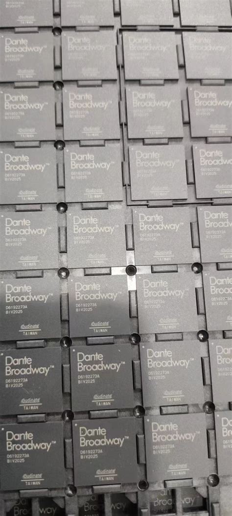 Dove Zhang On Linkedin Dante Broadway Chipset Professionalaudio