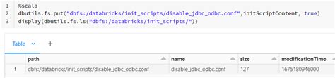 solved is it possible to disable jdbc odbc connection to