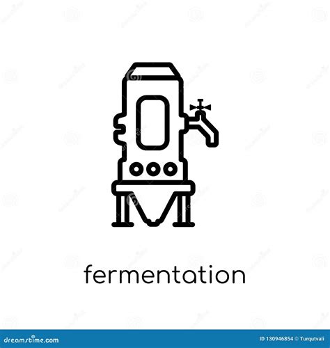 Fermentation Icon From Drinks Collection Stock Vector Illustration Of Element Food 130946854