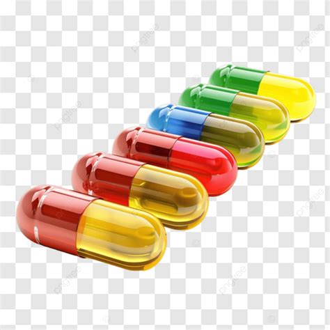 투명 배경에 다른 색상 캡슐 Isloated 무지개 캡슐 분리된 비타민 투명한 보충제 Png 일러스트 및 이미지 에 대한 무료 다운로드 Pngtree