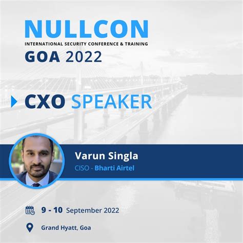 nullcon on linkedin nullcongoa2022 infosec cybersecurity ciso