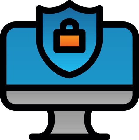 secure computer vector icon design 16498171 vector art at vecteezy