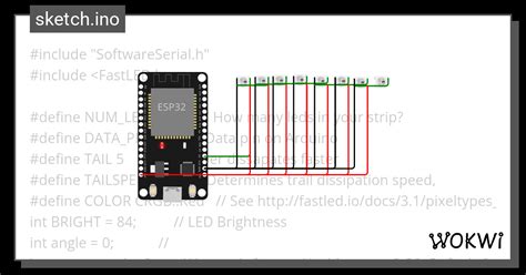 Blinky Wokwi ESP STM Arduino Simulator