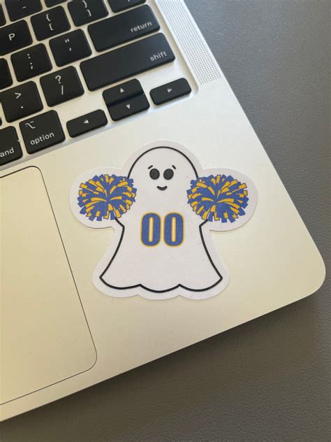 Cheer Ghost Sticker Sports Team Etsy
