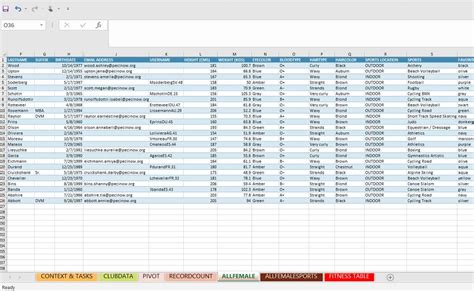 Excel Quiz Template