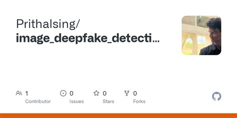 Image Deepfake Detection Deep Fake Detection Ipynb At Main · Prithalsing Image Deepfake