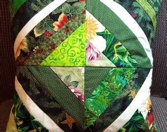 Patchwork Pillow Etsy