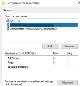Windows Defender Issue Server And Microsoft Consultancy