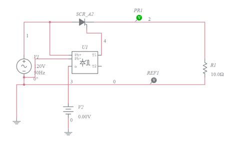 Controlled Rectifier Multisim Live