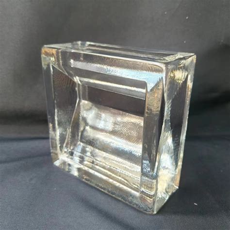 Color Gradients Solid Bubble Glass Bricks For Indoor Decoration