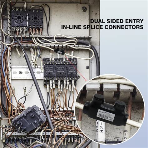 Airtak 2 14 Awg Insulated Inline Splice Connector Black Wire Connectorsallen Hex Airtak 2 14 Awg Insulated Inline Splice Connector Black Wire Connectorsallen Hex