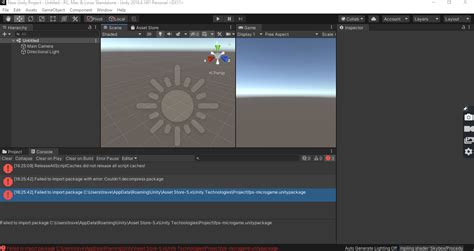 I Am Unable To Import The Microgames In Unity Brackeys Forum