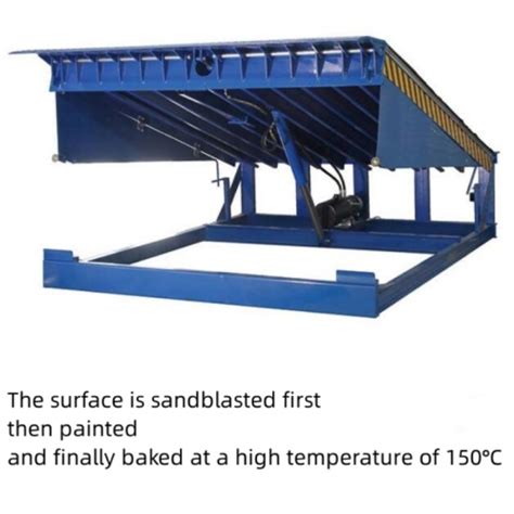 6t 고정식 창고 유압 도크 레벨러 의 고품질 6t 고정식 창고 유압 도크 레벨러