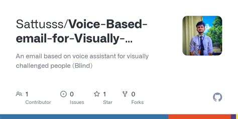 Github Sattusss Voice Based Email For Visually Challenged People An Email Based On Voice