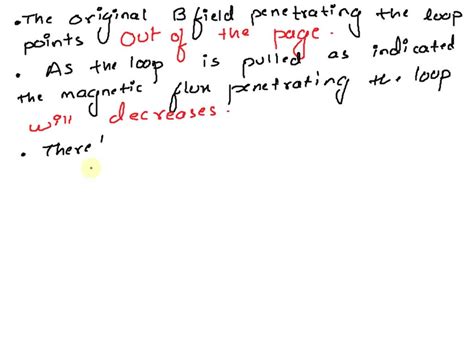 solved from the starting position shown loop of copper wire pulled to
