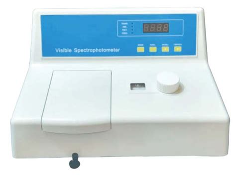 Microprocessor Single Beam Visible Spectrophotometer With Software Mo