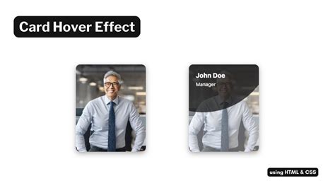 Card Hover Effect In HTML And CSS YouTube