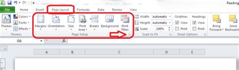 How Do I Print Out Table Headings At The Top Of Every Page In Excel